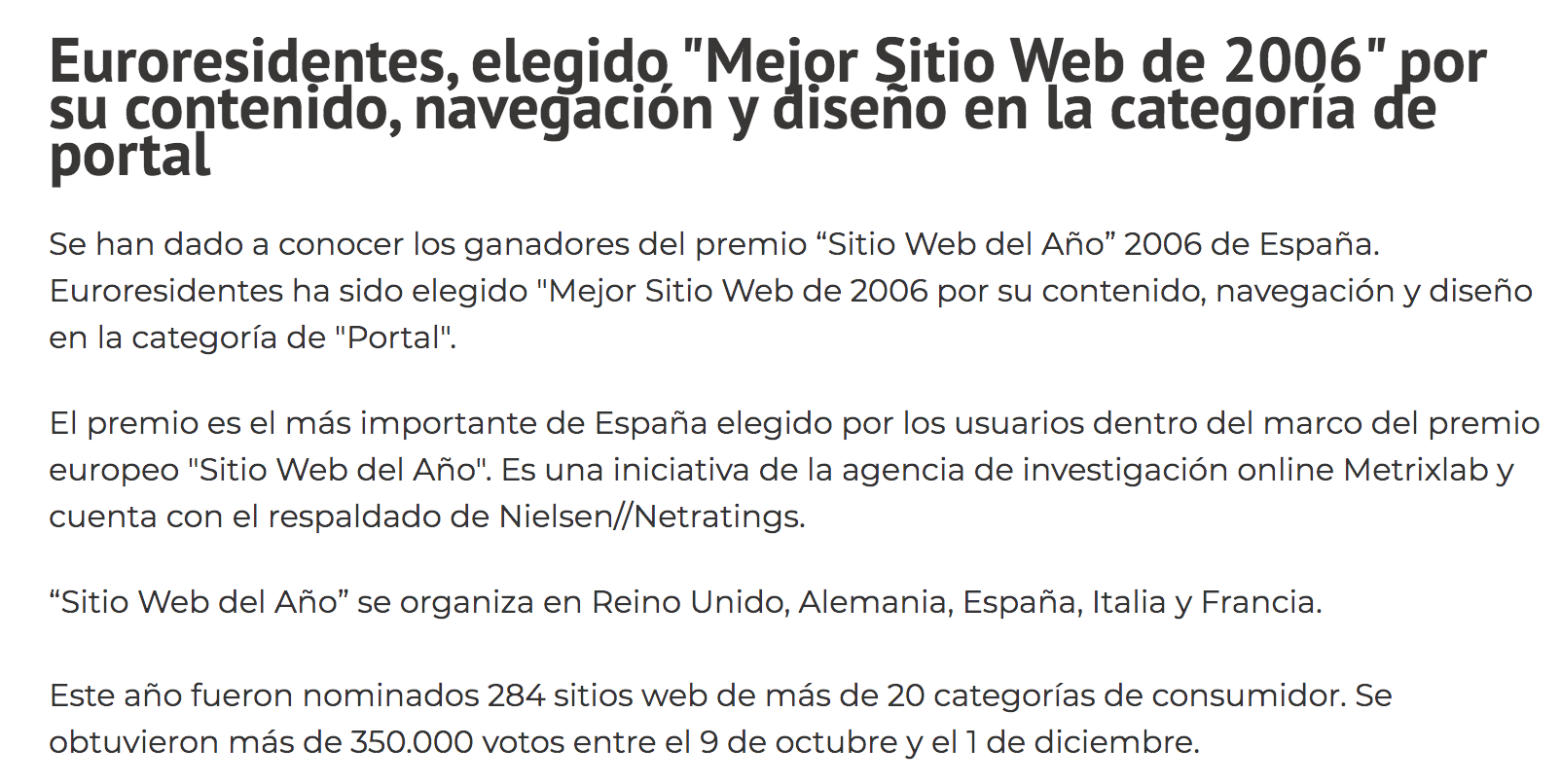 20 años de euroresidentes.com: historia y spin-offs - Torre Juana OST