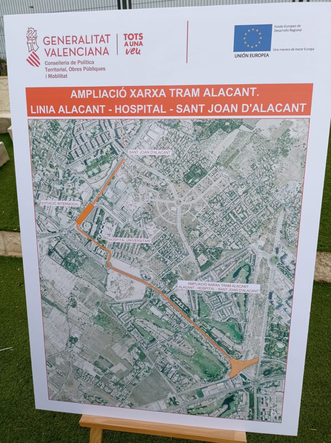 El TRAM conectará San Juan, el Hospital, la UMH-Medicina y playas con ...