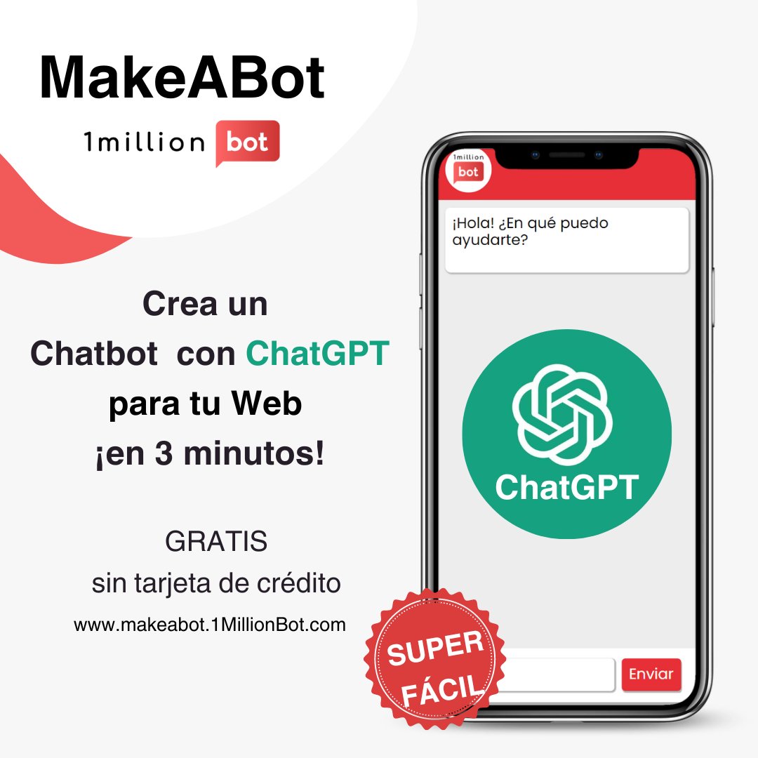 Make a bot: la revolución de ChatGPT en tu página WEB - Torre Juana OST